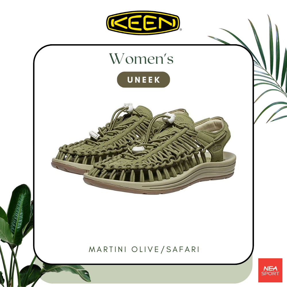 [ลด30% เก็บโค้ด 2509FASHDD] KEEN Women's UNEEK - MARTINI OLIVE/SAFARI รองเท้า คีน แท้ รุ่นฮิต ...