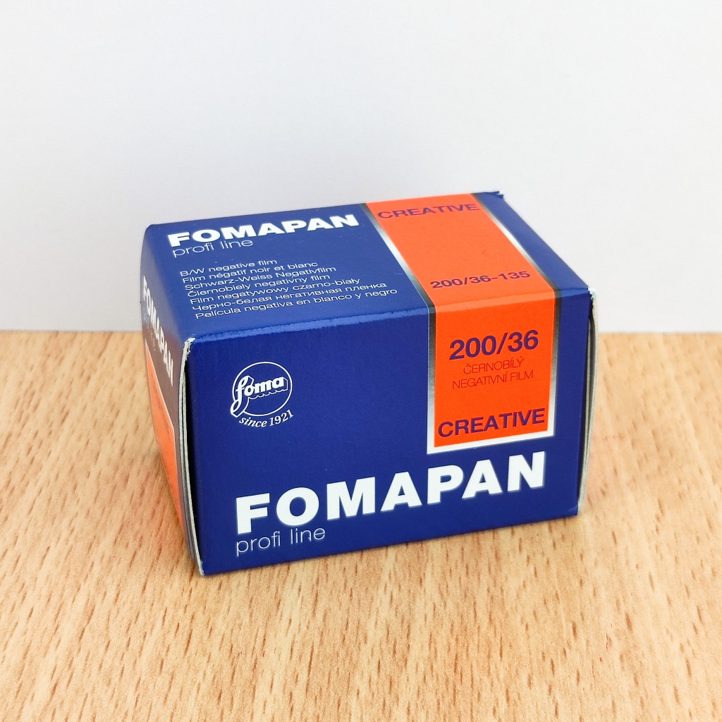 ฟิล์มขาวดำ FOMAPAN Creative 200 36รูป (04/2026) | Shopee Thailand