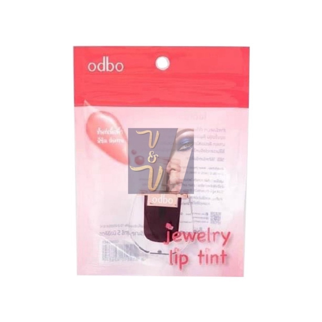 (OD5005) Odbo Jewelry Lip Tint โอดีบีโอ จิวเวอรี่ ลิป ทิ้นท์ 5ml. | Shopee Thailand