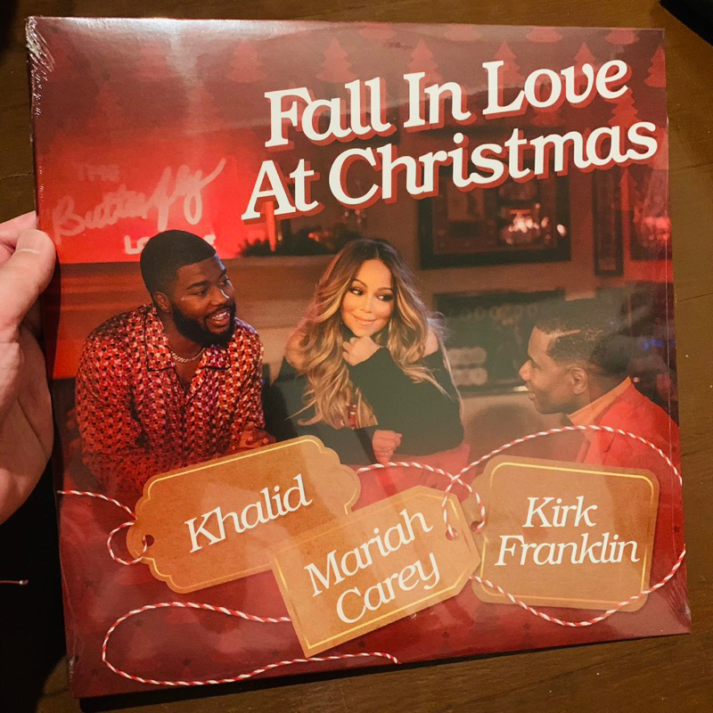Mariah carey Fall in love at Christmas vinyl แผ่นเสียง not cd | Shopee ...