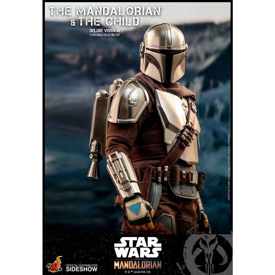 ( พร้อมส่ง ) HOT TOYS - THE MANDALORIAN AND THE CHILD DELUXE - TMS015 ...