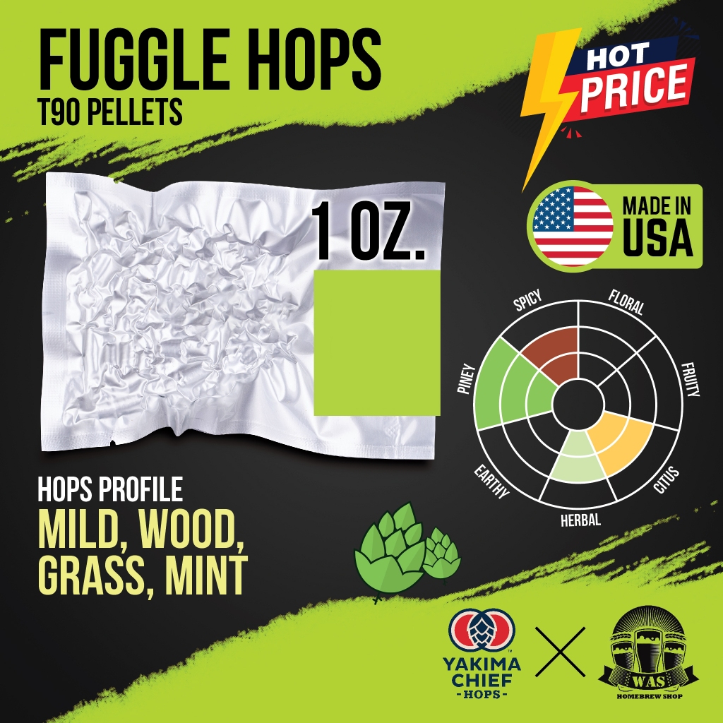 Fuggle Hop Pellet 1 Oz | Shopee Thailand