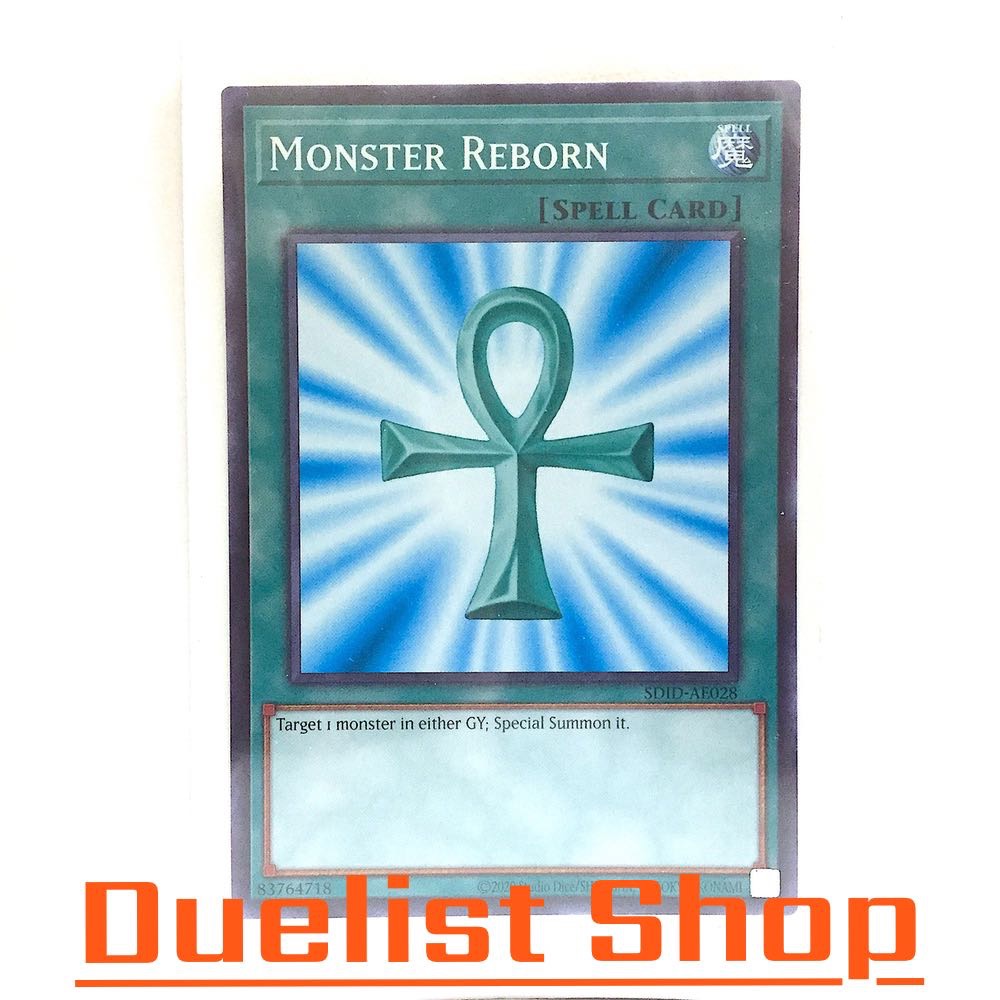 Monster Reborn (N) Spell [Normal] ชุด SDID-AE028 การ์ดยูกิโอ (Yu-Gi-Oh!) OCG Asia ENG | Shopee ...