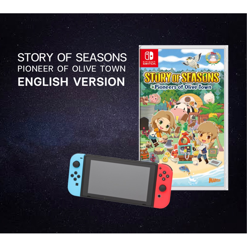 แผ่นเกมส์ nintendo switch story of season pioneer of olive town ...
