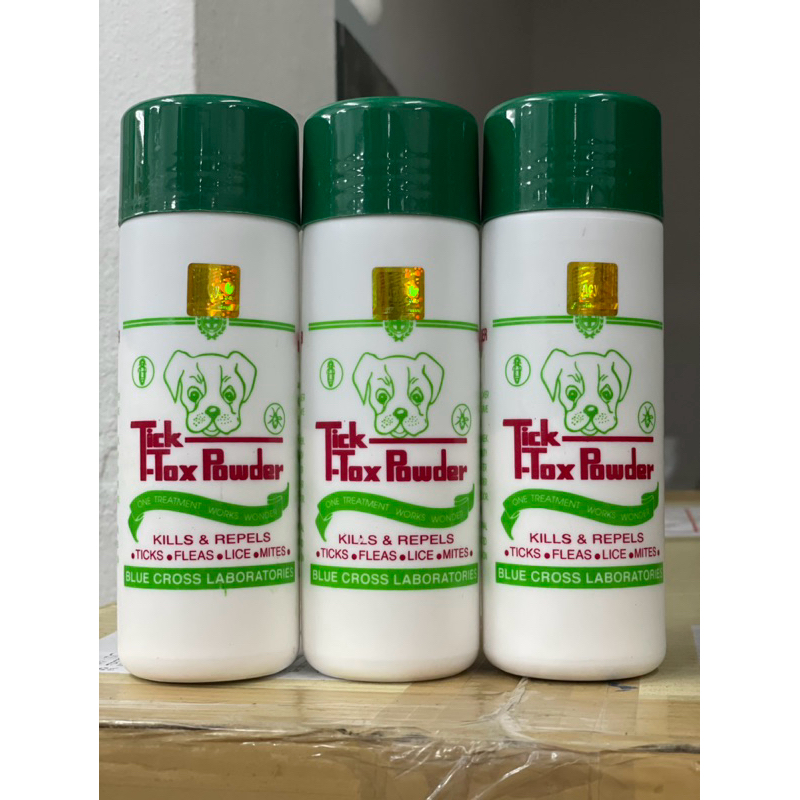 แป้งtick tox โรยตัวสัตว์เลี้ยง 1 กระป๋อง กำจัดเห็บ หมัด ไร มด แมลง ...