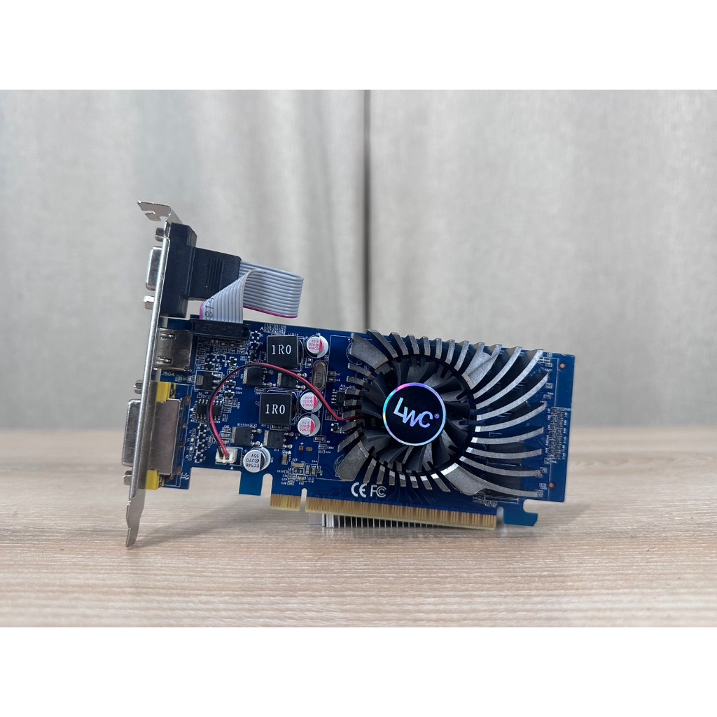 การ์ดจอ(graphic card) NVIDIA GT210 (ไม่ต่อไฟเพิ่ม) 1 MONTH WARANTY ...