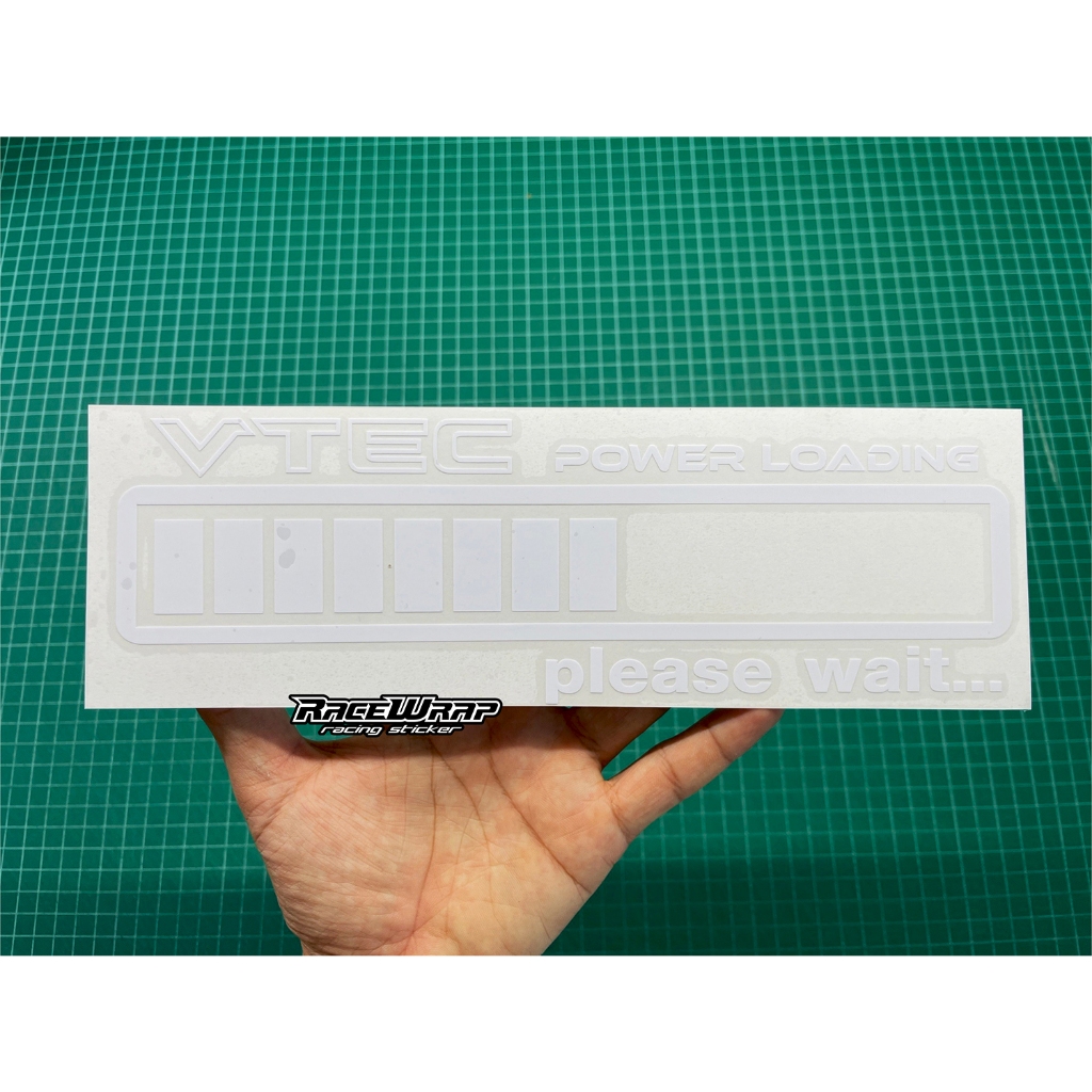สติกเกอร์ VTEC POWER LOADING สติกเกอร์แต่งรถ honda สติกเกอร์แต่งรถยนต์ ...