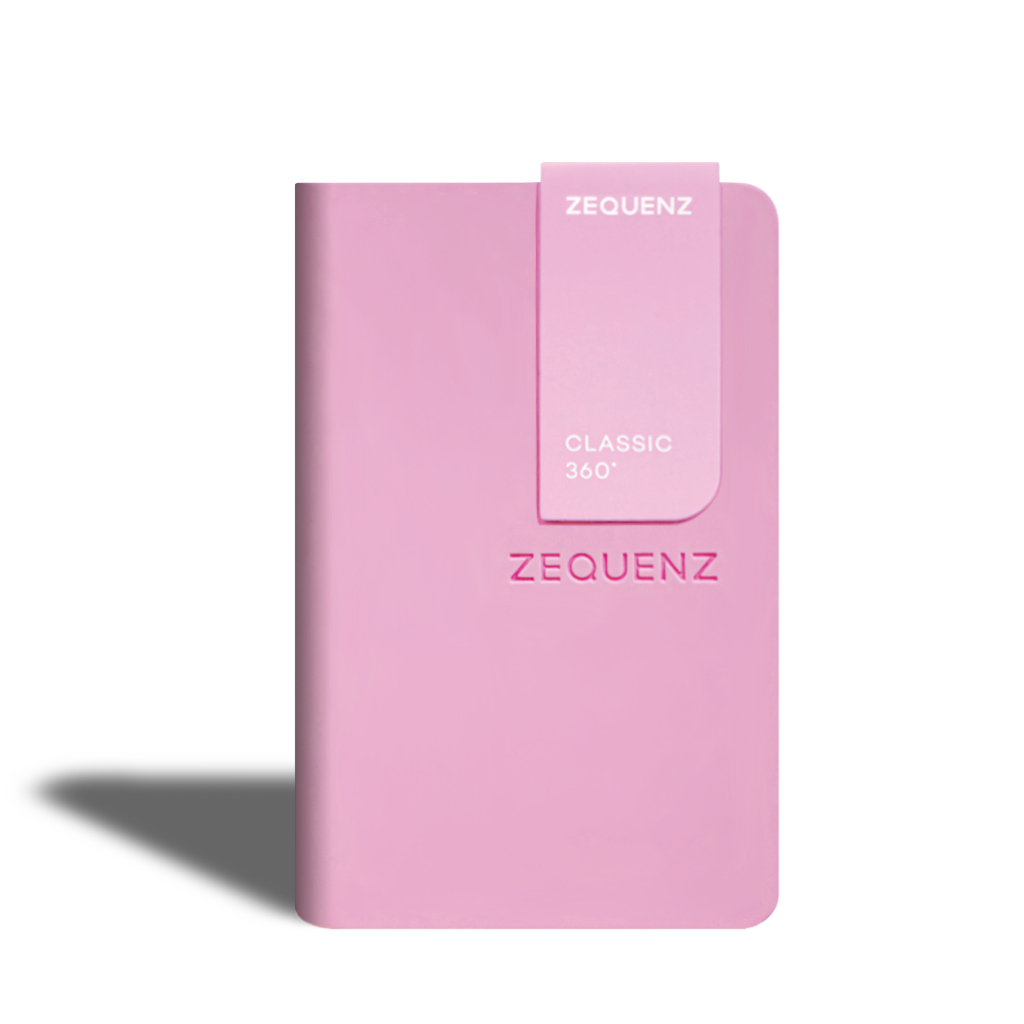 ZEQUENZ The Color A7 "Lilac" สมุดโน๊ต Zequenz สีชมพู ขนาด A7 | Shopee ...
