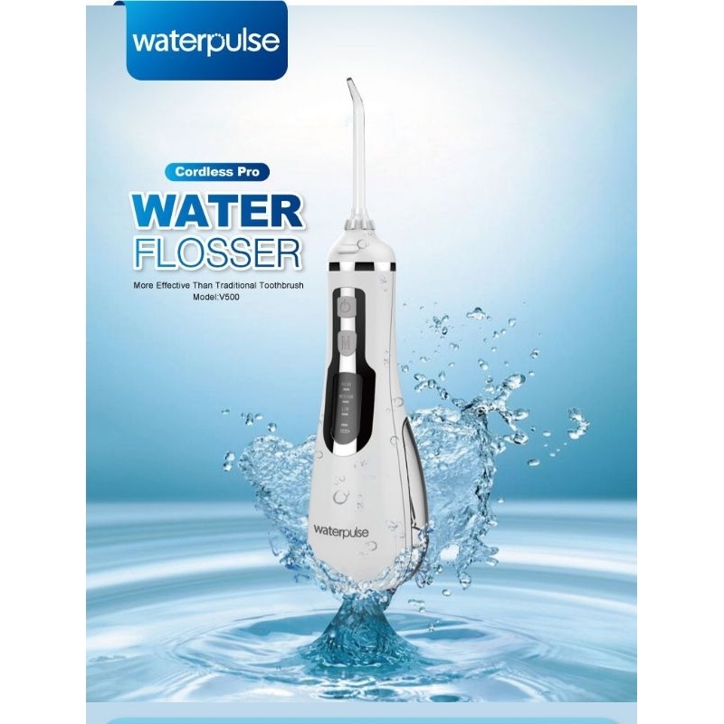 Waterpulse V500 Cordless PRO Water Flosser ส่งด่วนในไทย | Shopee Thailand