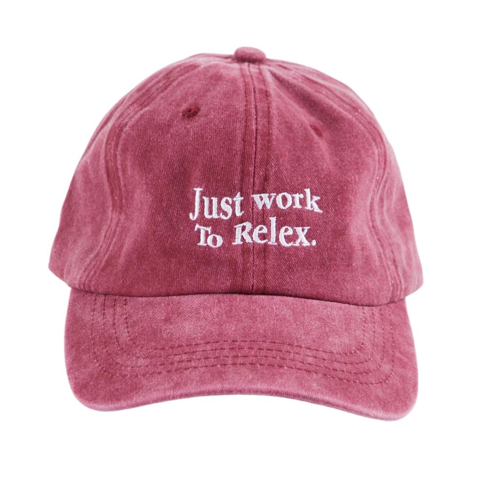 HOMEBOY หมวก CAP ปรับสายได้ รุ่น HB.JUST.WORK.CAP | Shopee Thailand