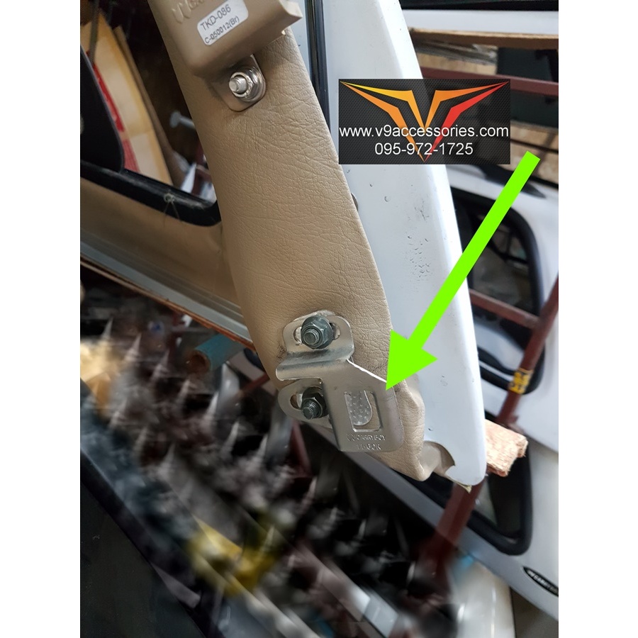 แป้นรับกลอนฝาท้าย หลังคาแครี่บอย series 5 (ของแท้)carryboy series 5 ...