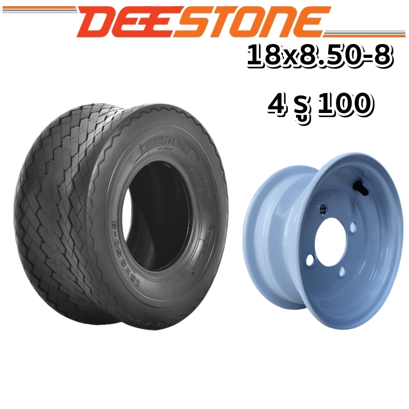 ยางรถกอล์ฟ ขอบ 8 นิ้ว ยี่ห้อ DEESTONE รุ่น D270 ขนาด 18x8.50-8 ยางใหม่ มีประกัน ส่งเร็ว | Shopee ...