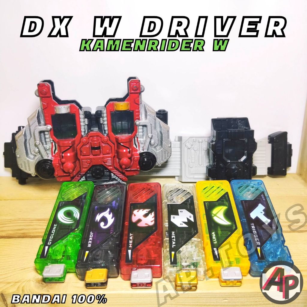 DX W Driver เข็มขัดดับเบิล [Double Driver เข็มขัดไรเดอร์ ไรเดอร์ มาสไรเดอร์ ดับเบิล W] | Shopee ...