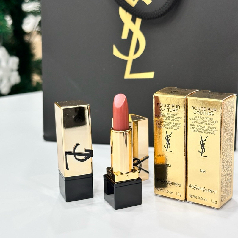 แท้ พร้อมส่ง Mini YSL Rouge Pur Couture ขนาด 1.3 g สี NM มีกล่อง ...