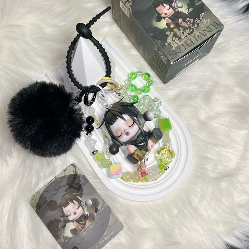 พวงกุญแจSKULL PANDA - THE INK PLUM BLOSSOM [โมเดลลิขสิทธิ์แท้จาก Pop ...