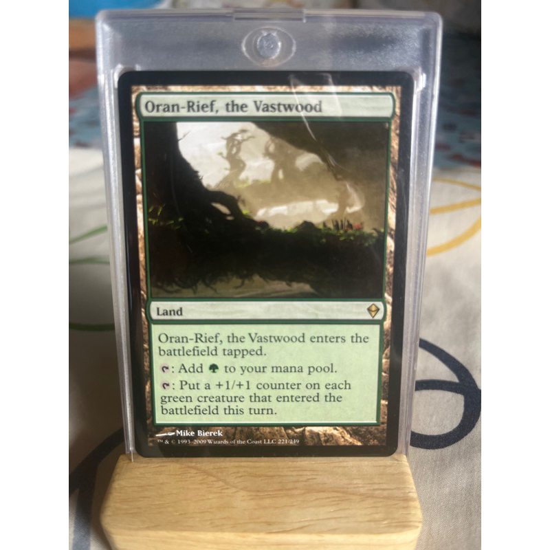 การ์ด MTG Oran-Rief, the Vastwood Land Magic the gathering EDH รุ่น ZEN ...