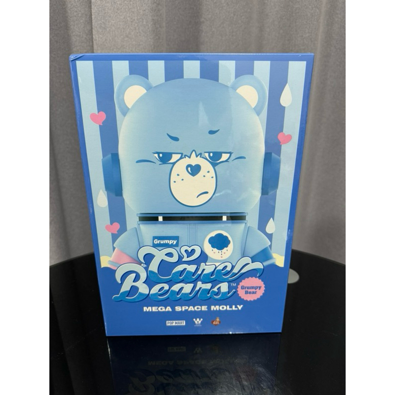 (มือ1 พร้อมส่ง!!) Pop Mart Mega Space Molly Grumpy Bear 400% + 100% ...