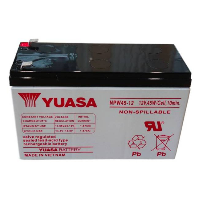 แบตเตอรี่ Yuasa NPW45-12 (12V 45W) | Shopee Thailand