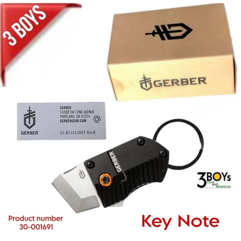 มีด Gerber รุ่น Key Note มีดพวงกุญแจขนาดเล็ก ใบมีด Tanto ด้ามจับ ...