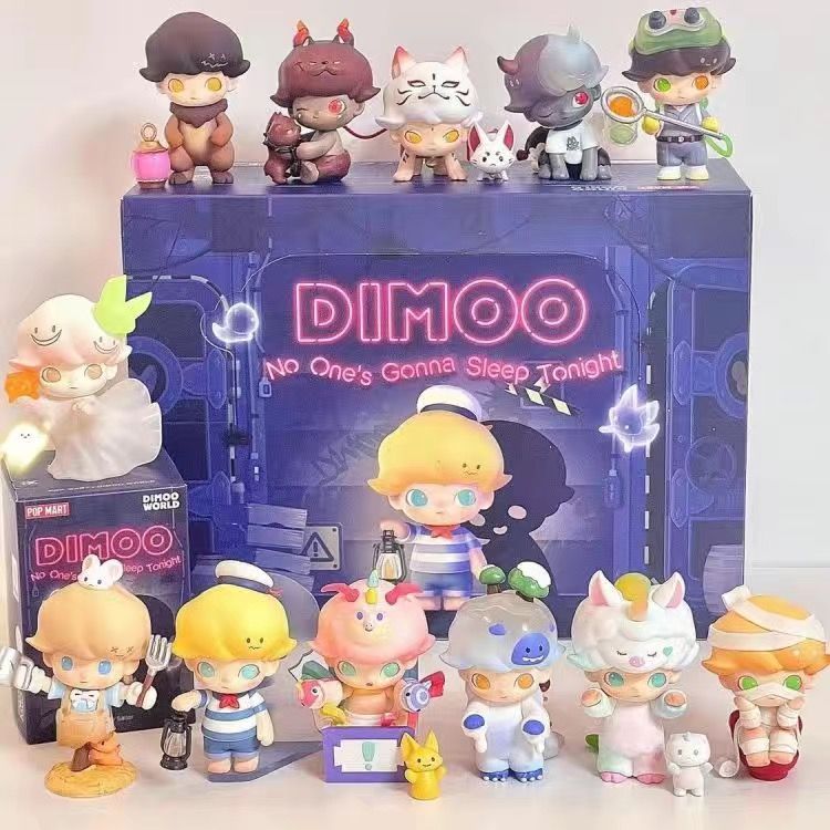 ของแท้💯ฟิกเกอร์ยกกล่อง POPMART DIMOO Dating Series Blind Box สําหรับตก ...