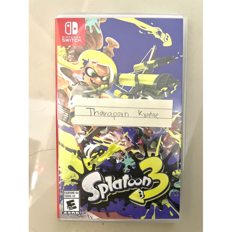 เกม Nintendo switch Splatoon 3 (มือสอง) สอบถามได้ค่ะ | Shopee Thailand