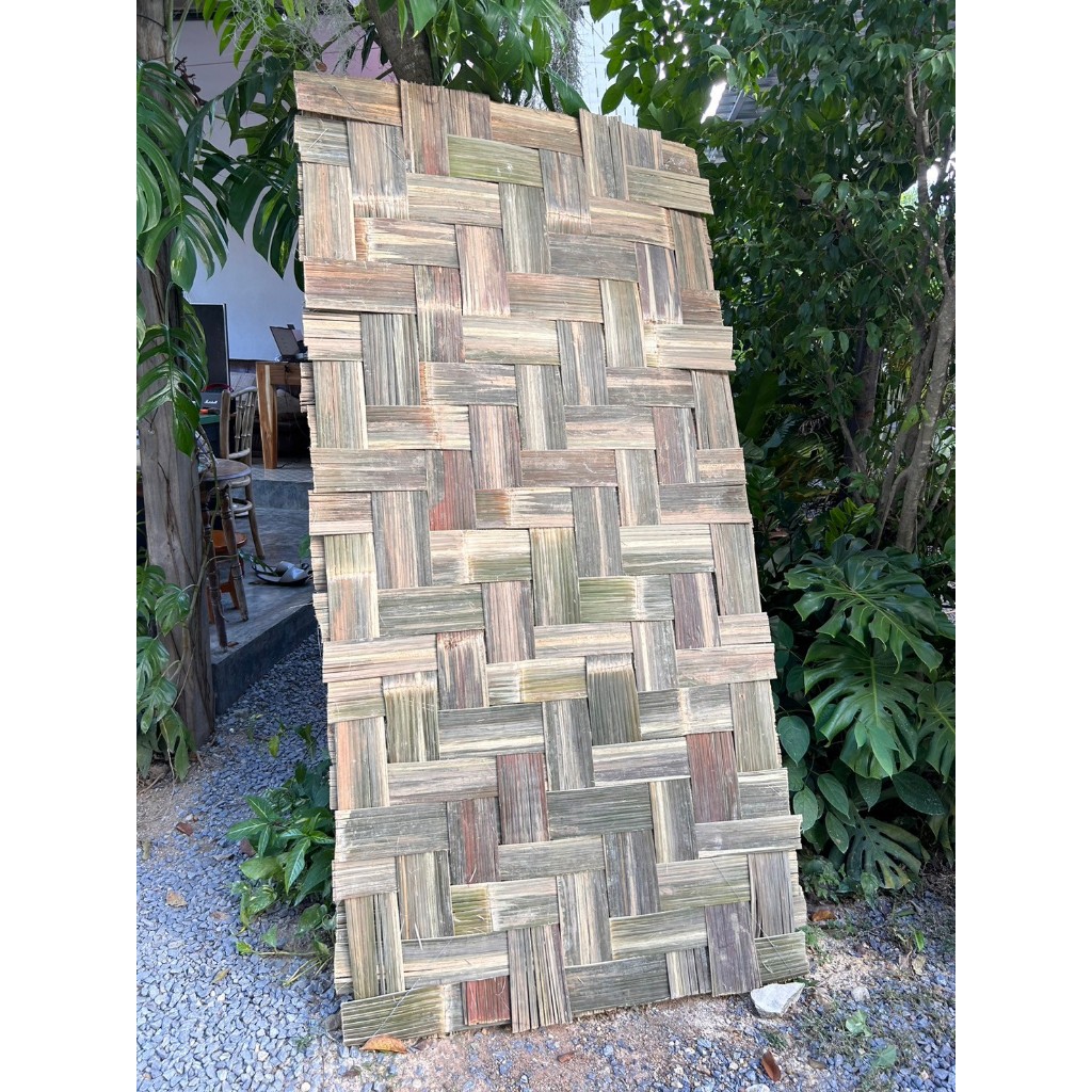 ไม้ไผ่สาน ลายสลับ ขนาด100*200cm | Shopee Thailand