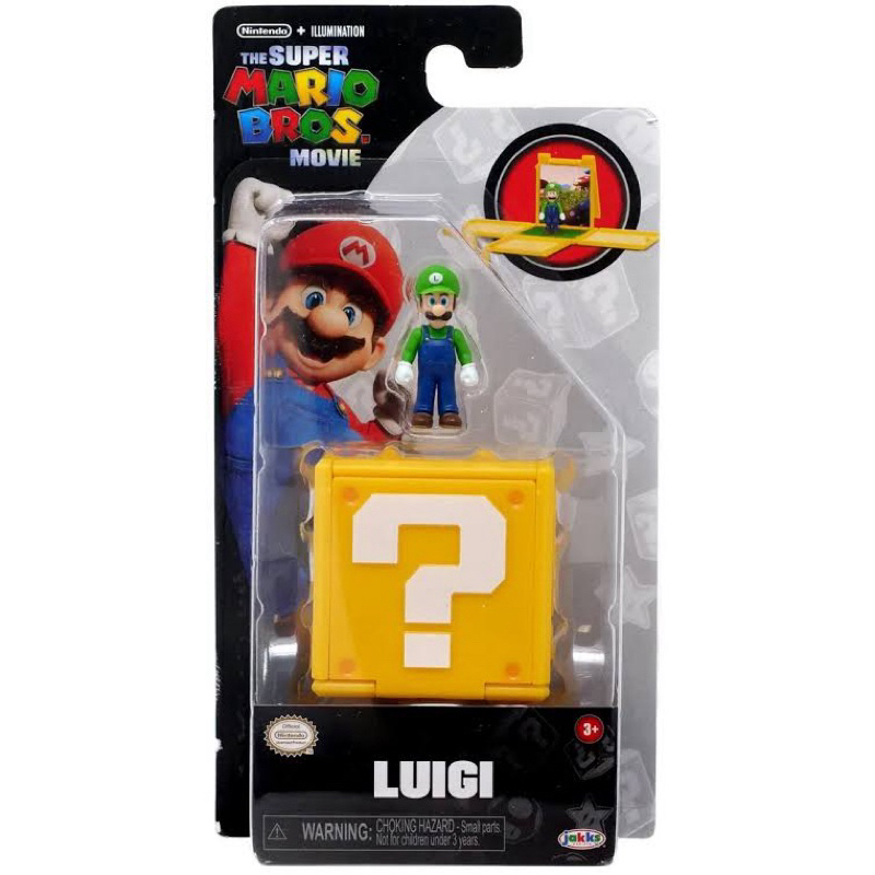 The Super Mario Bros Movie Mini Figure : Luigi | Shopee Thailand