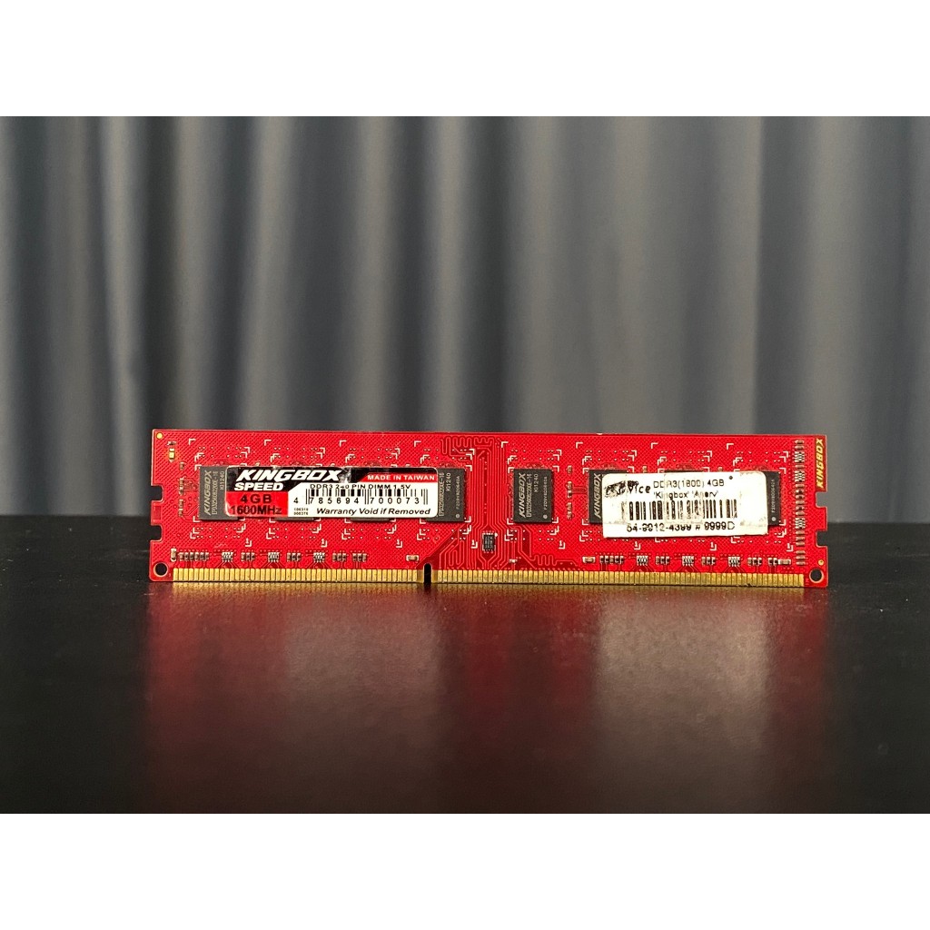 KINGBOX SPEED DDR3 4GB BUS1600 ( แรม ) สินค้ามือสอง มีประกันร้าน 14 วัน MAXCOM | Shopee Thailand