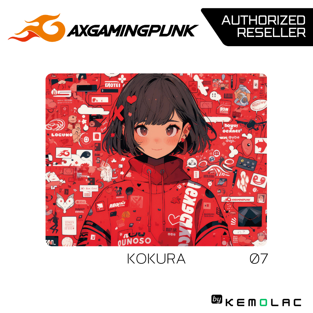 AXgamingPUNK แผ่นรองเมาส์เกมมิ่ง Uncoated เปลี่ยนสินค้าหากสภาพไม่ ...