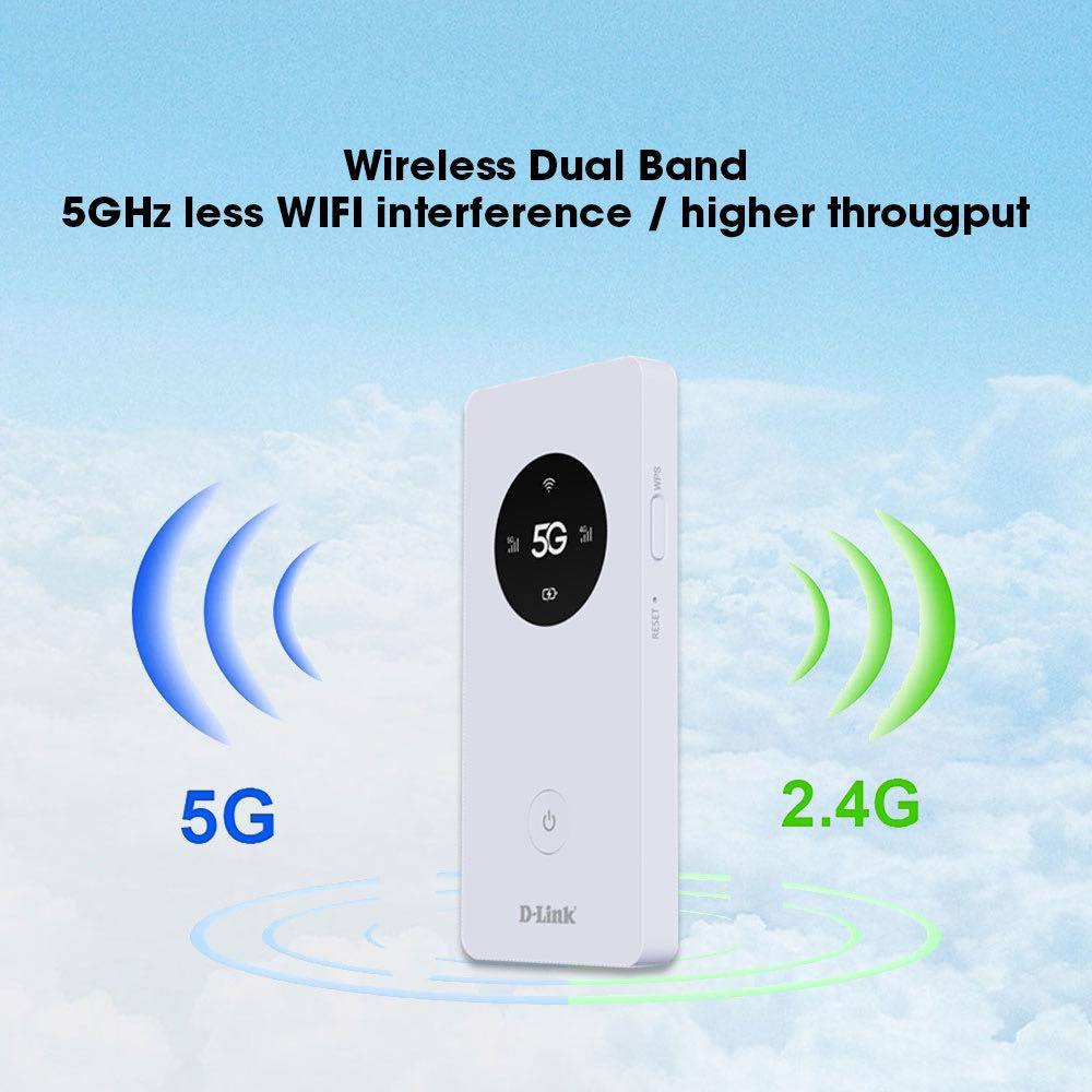 🔥ขายดีมาก🔥⚡️พอกเก็ตไวไฟ 5G⚡D-LINK (DWR-U2000) 5G/LTE Mobile Router Network เทคโนโลยี WIFI 5 ...