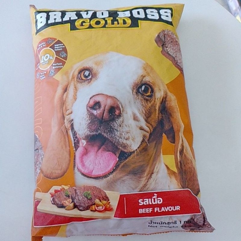 Bravo Boss Gold อาหารสุนัข บราโว่บอส โกลด์ ขนาด 1 กิโลกรัม | Shopee ...