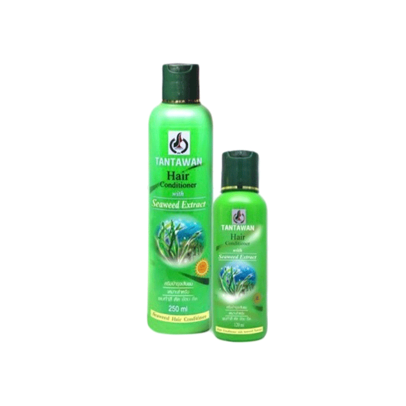 Tantawan Leave-in Hair Conditioner ทานตะวัน ครีมบำรุงเส้นผม สูตรทานตะวัน และ สูตรสาหร่าย (120 / ...