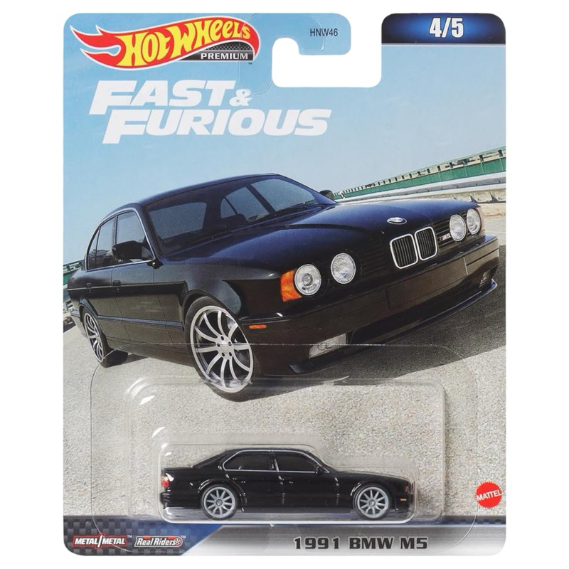 Hotwheels Premium | 1991 BMW M5 (Fast&Furious) สเกล 1:64 | Shopee Thailand
