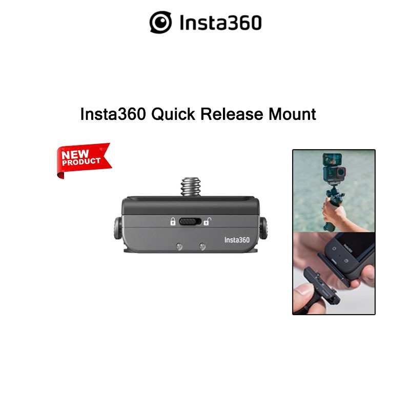 Insta360 Quick Release Mount for Insta360 X4 Ace Pro Ace X3 ONE RS ONE ...