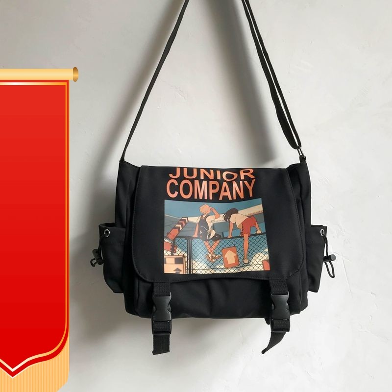 M838กระเป๋าสะพายไหล่ ความจุขนาดใหญ่ 13.3 นิ้ว สีดำ สำหรับผู้ชายและ ...