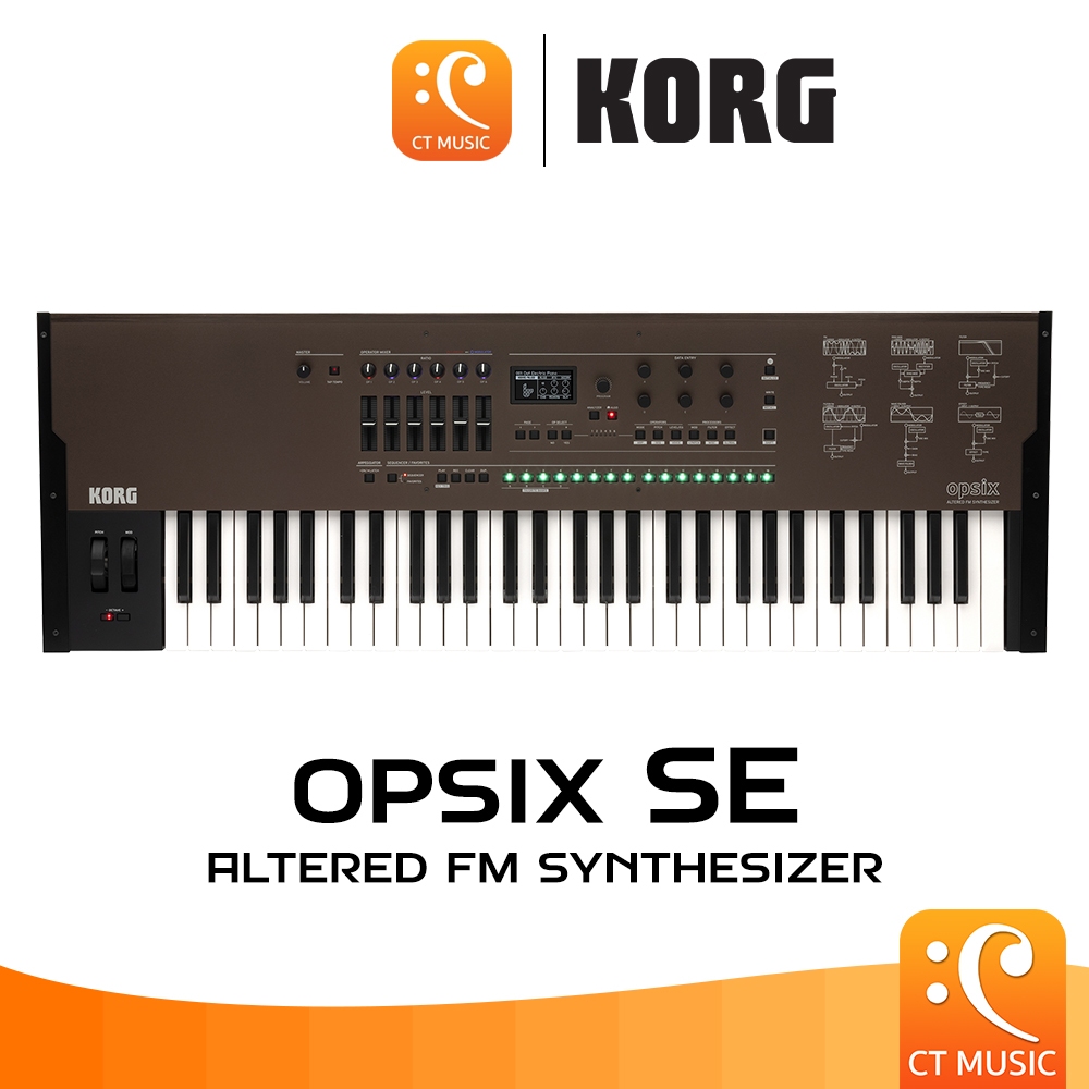 Korg Opsix SE Electric Keyboard คีย์บอร์ด OpsixSE Opsix-SE Keyboards ...