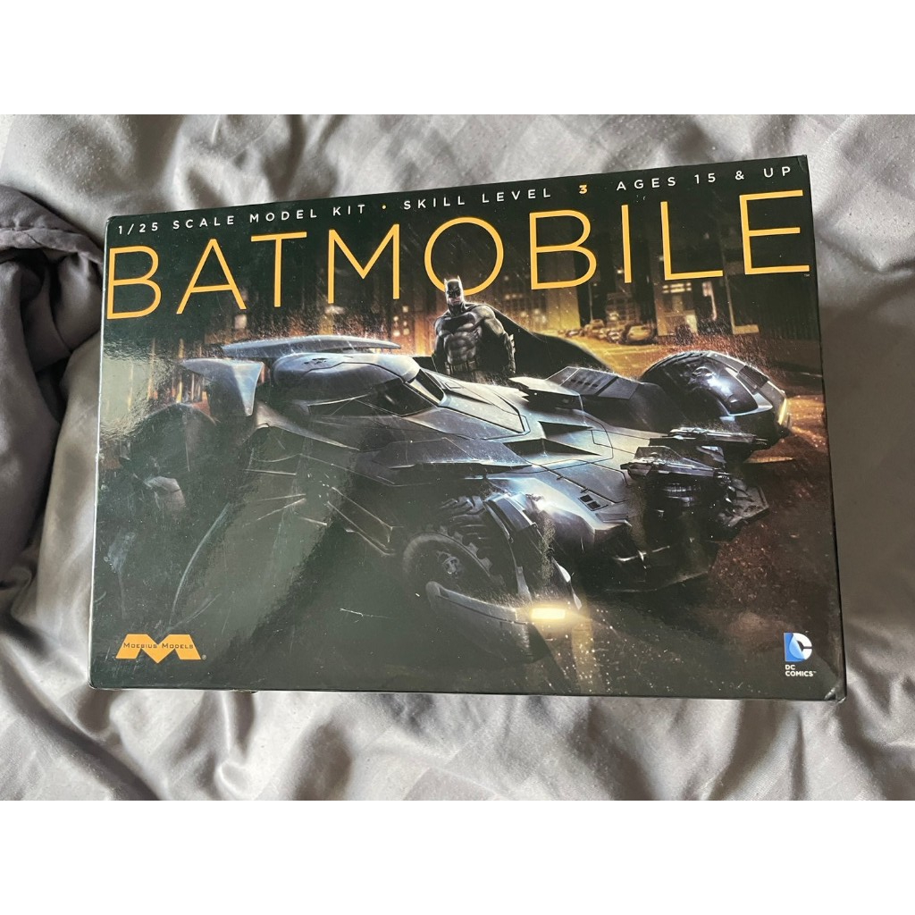 MOEBIUS MODELS BATMAN BATMOBILE PLASTIC MODEL KIT 1:25 SCALE SKILL 3 ...