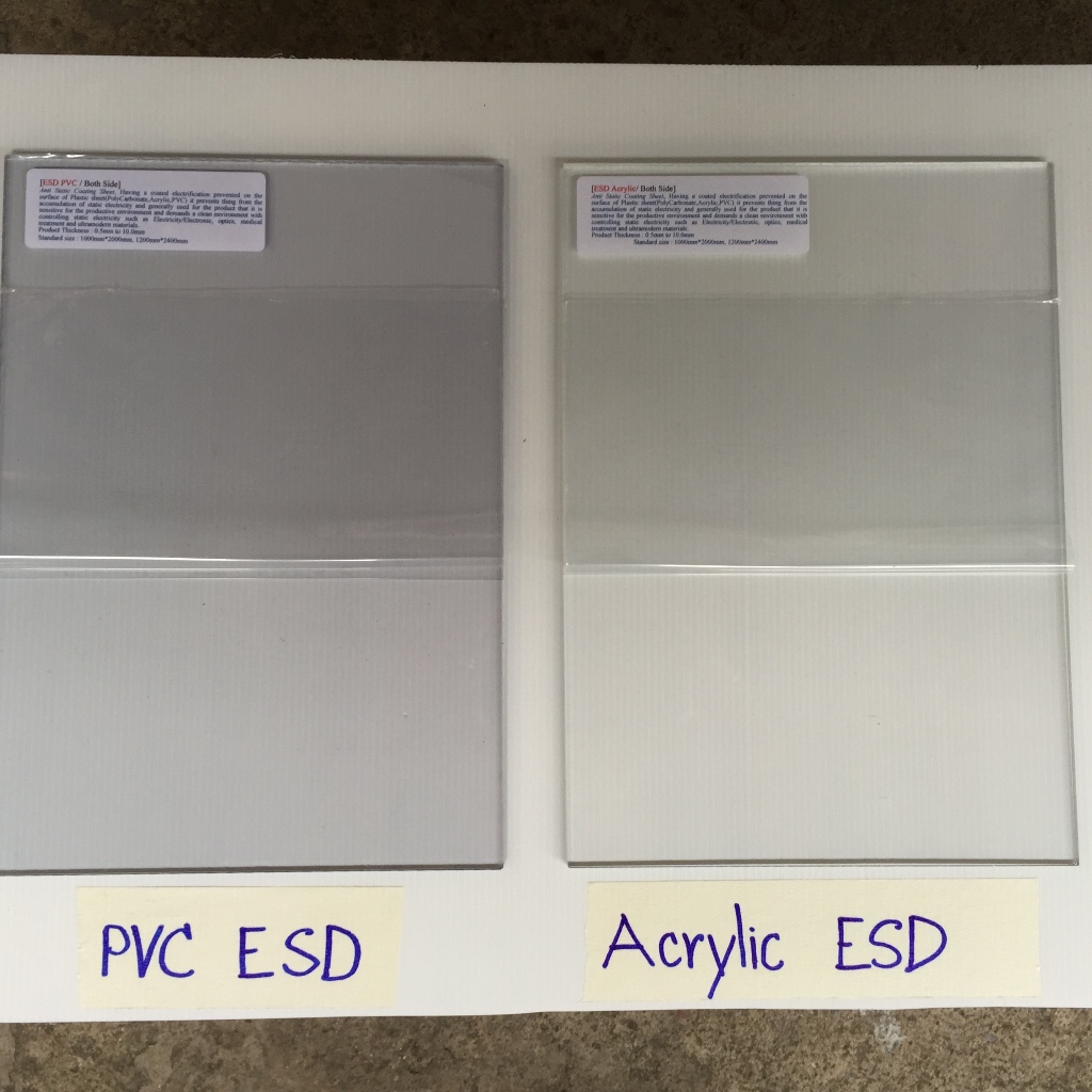 อะคริลิค esd (Acrylic ESD) อะคริลิคป้องกันไฟฟ้าสถิต ขนาดแผ่น:1000 x ...