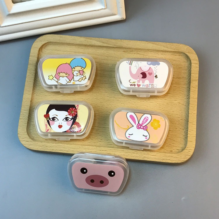 {COD}-AURORA/OCEAN คริสตัลคอนแทคเลนส์ 1 คู่ 14.2 มม.เลนส์สีเทาขนาดเล็ก ...