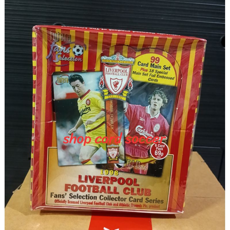 Liverpool Card Futera fans selection 1998 | Shopee Thailand
