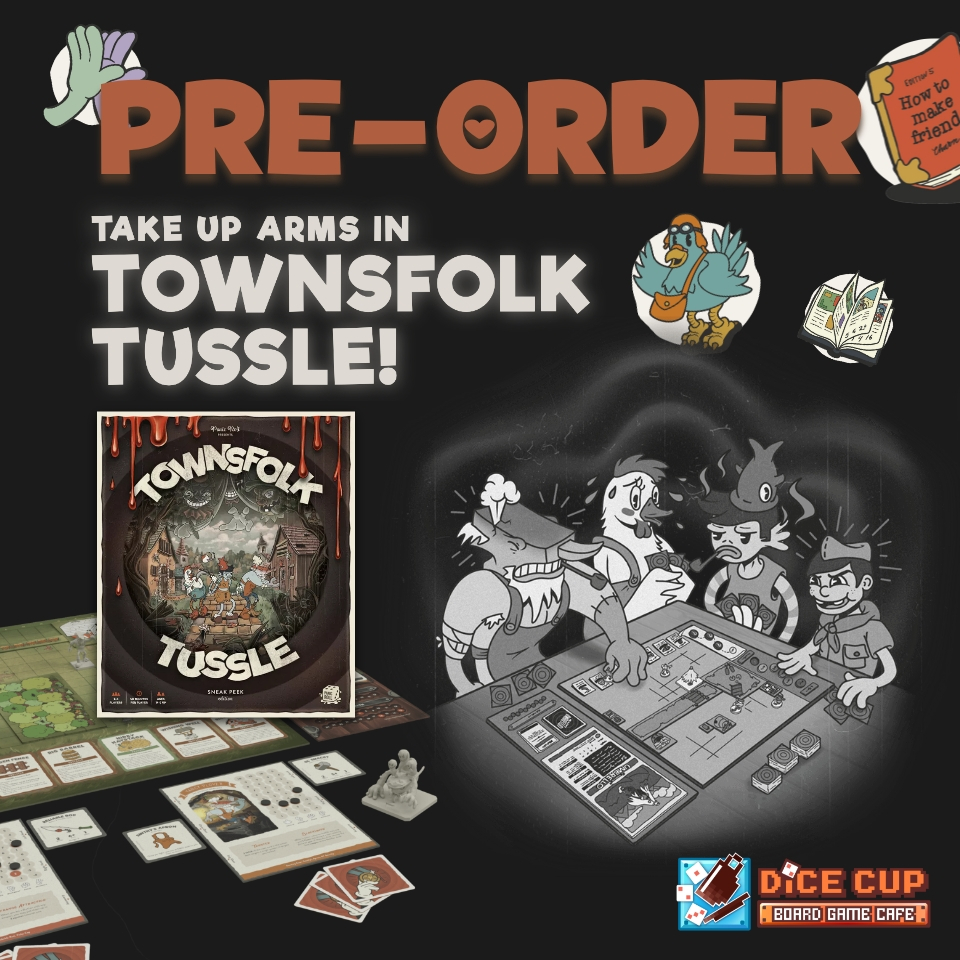 [พรีออเดอร์ ของแท้] Townsfolk Tussle ALL IN Kickstarter Board Game ...