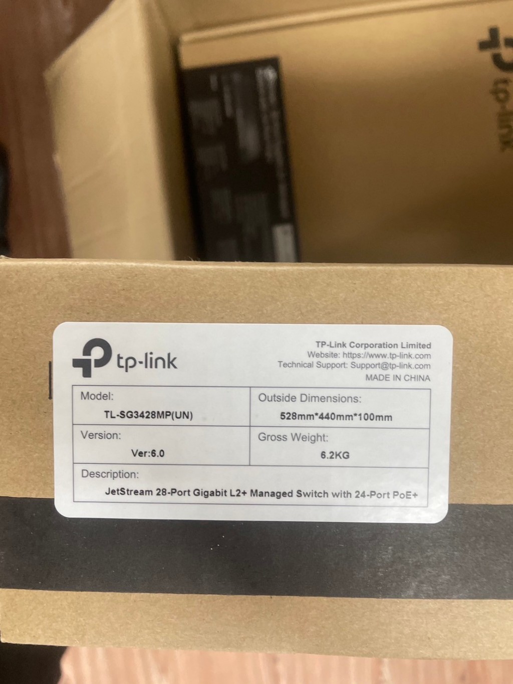 TP-LINK TL-SG3428MP JetStream 28-Port Gigabit L2 Managed Switch 24-Port ...