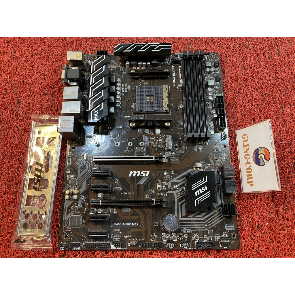 AM4 MAINBOARD MSI 400S RAM 4 SLOT - หลายรุ่น / B450 / | Shopee Thailand