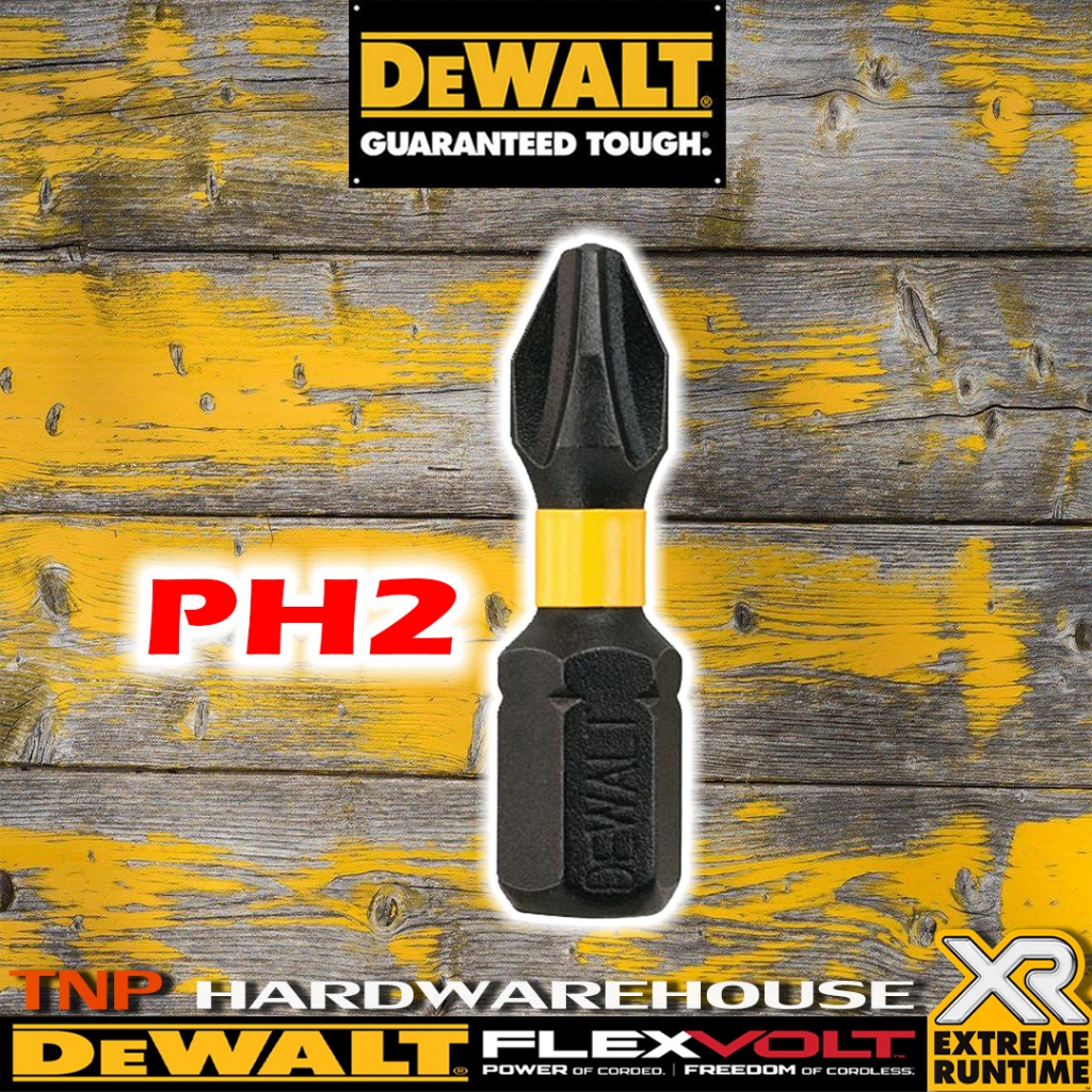 DEWALT หัวดอกไขควง PH2,PZ2,T10,T15,T20,T25 | Shopee Thailand