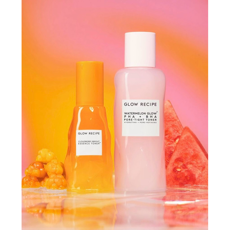 Glow Recipe Watermelon Toner/Cloudberry Bright Essence Toner (โทนเนอร์ ...