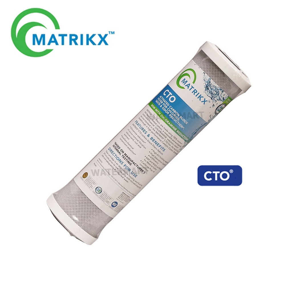 MATRIKX ไส้กรองน้ำ Block Carbon รุ่น KX CTO และ KX CTO Plus | Shopee ...