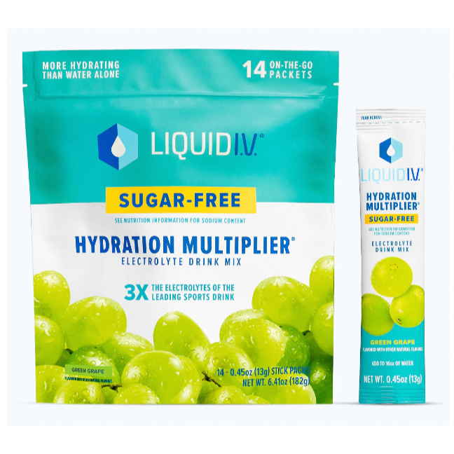 (พร้อมส่งจากไทย) Liquid IV Hydration Energy Multiplier Sugar Free (14 ...
