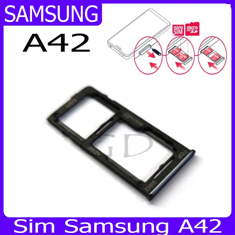 ถาดใส่ซิม ซิม Samsung A42 คุณภาพสูง ประสิทธิภาพสูง | Shopee Thailand