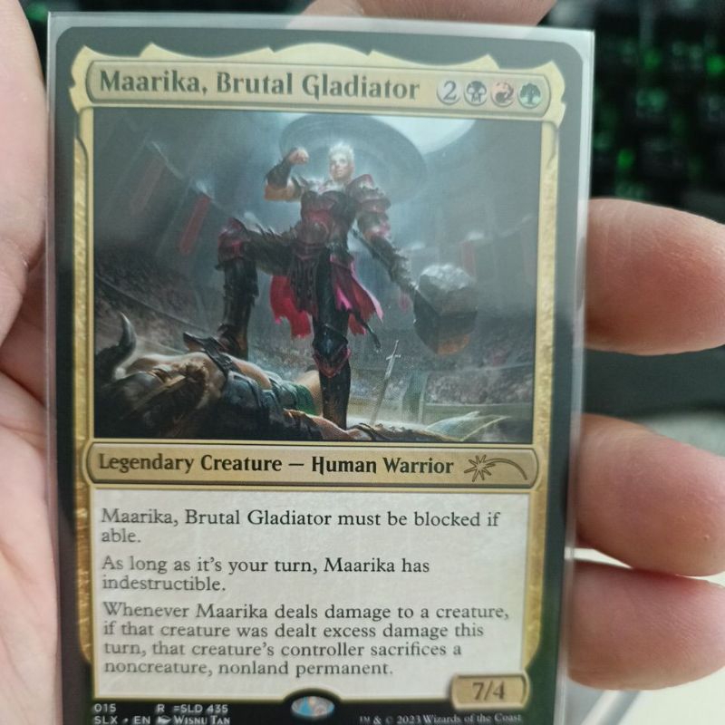Maarika, Brutal Gladiator MTG Single Card | Shopee Thailand