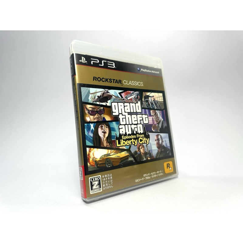 แผ่นแท้ Play Station 3 (japan)(ps3)[2] Grand Theft Auto: Episodes from Liberty City (Rockstar ...
